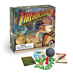 Restoration Games Fireball Island: The Last Adventurer, Multi-Colored