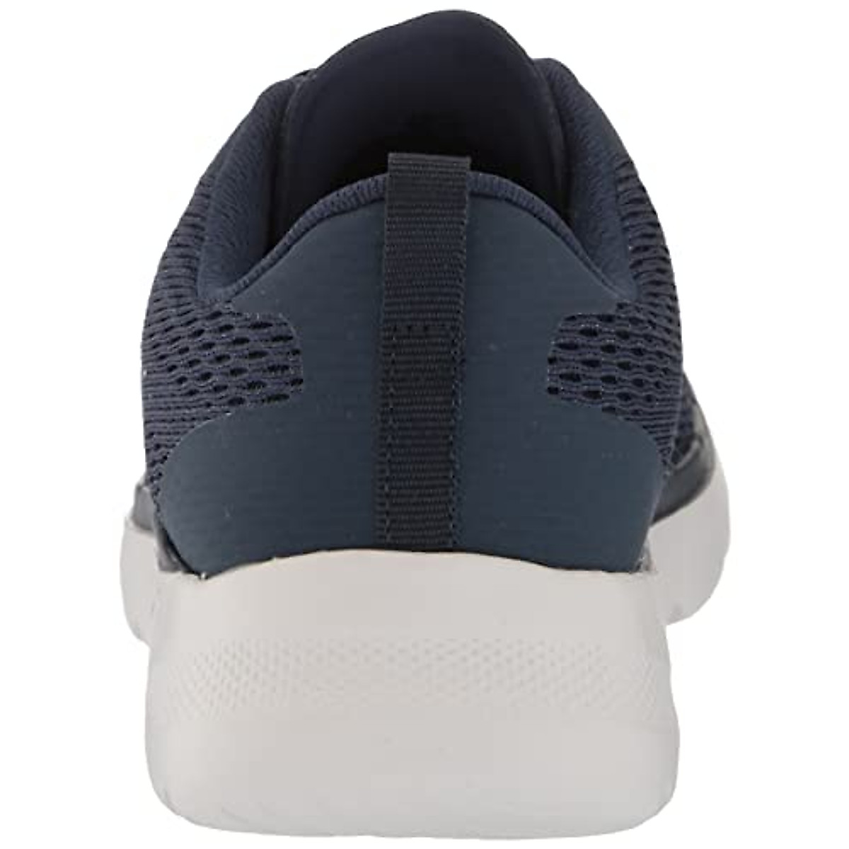 Skechers Women's GO Walk 6-Bold Vision Sneaker, Navy/White, 6