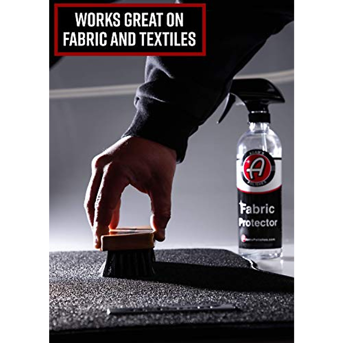 Adam's Fabric Protector (16 Oz) - Protect Carpets, Convertible Fabric Tops, Seats, and Interior Surfaces - Durable, Hydrophobic Treatment That is Safe on Fabric, Carpet, Upholstery, and More