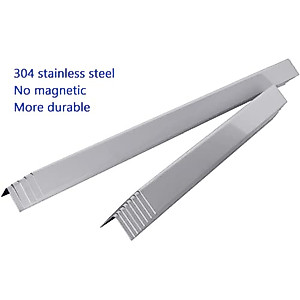 GasSaf Flavorizer Bars Replacement for Weber 7538, Genesis 1000-5000, Genesis I-IV, Genesis Platinum I & II, Stainless Steel Flavor Bars(Set of 13-Pack)