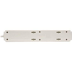 Tripp Lite 6 Outlet Surge Protector Power Strip 6ft Cord 790 Joules LED & INSURANCE (TLP606)