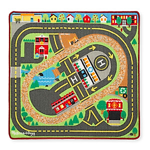 Melissa & Doug Deluxe Multi Vehicle Activity Rug (SIOC)