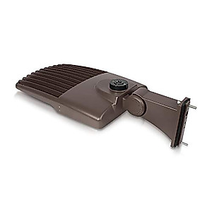 300-Watt LED Parking Lot Lights - 42,000lm - LED Shoe Box Light Replaces 1000W Metal Halide - 5000K Bright White - UL Listed & 140lm/W DLC Premium - Adjustable Direct Mount - 100-277VAC Photocell