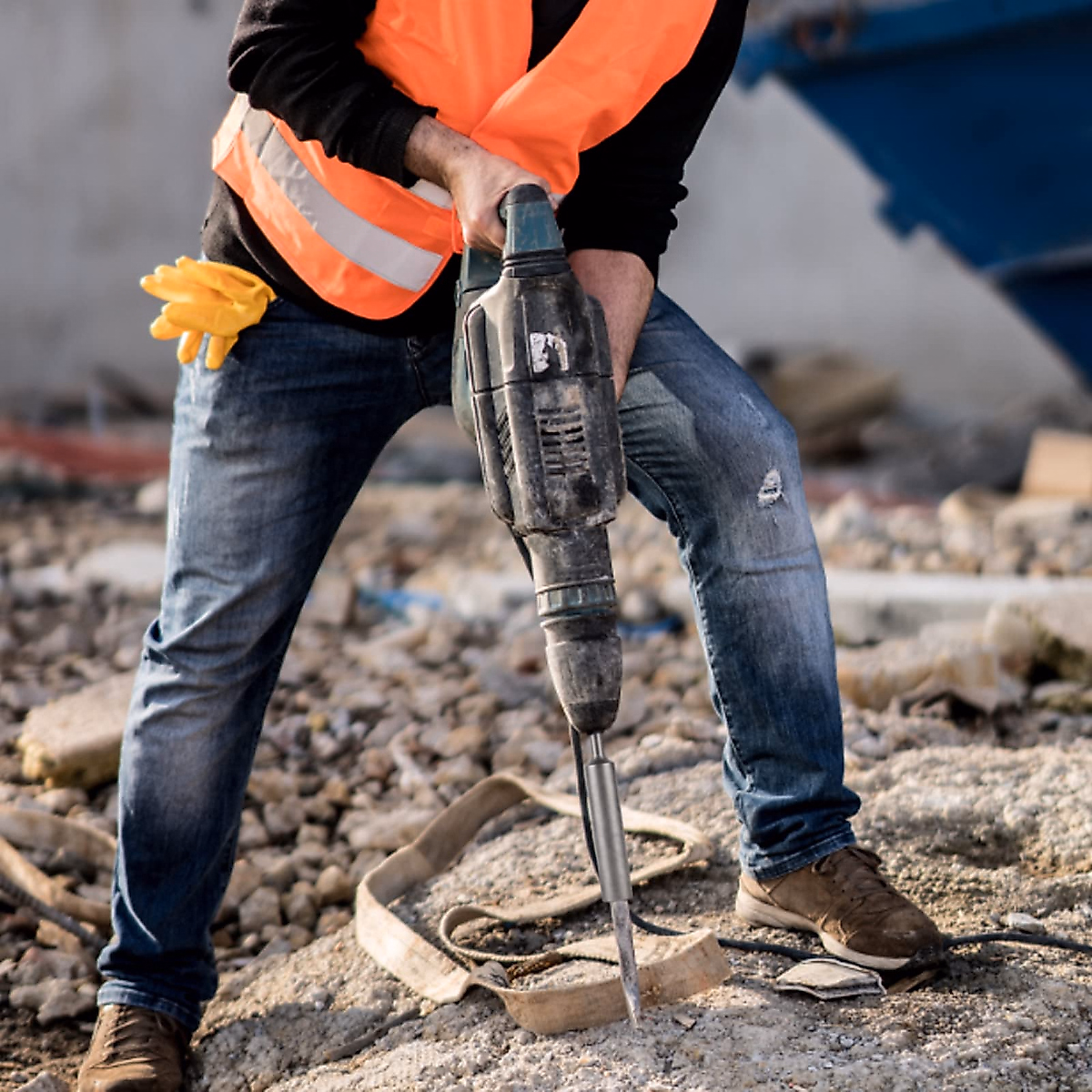 CPROSP SDS Plus Ground Rod Driver (for 3/4" or 5/8" Rods) - 6.6'' Lengh