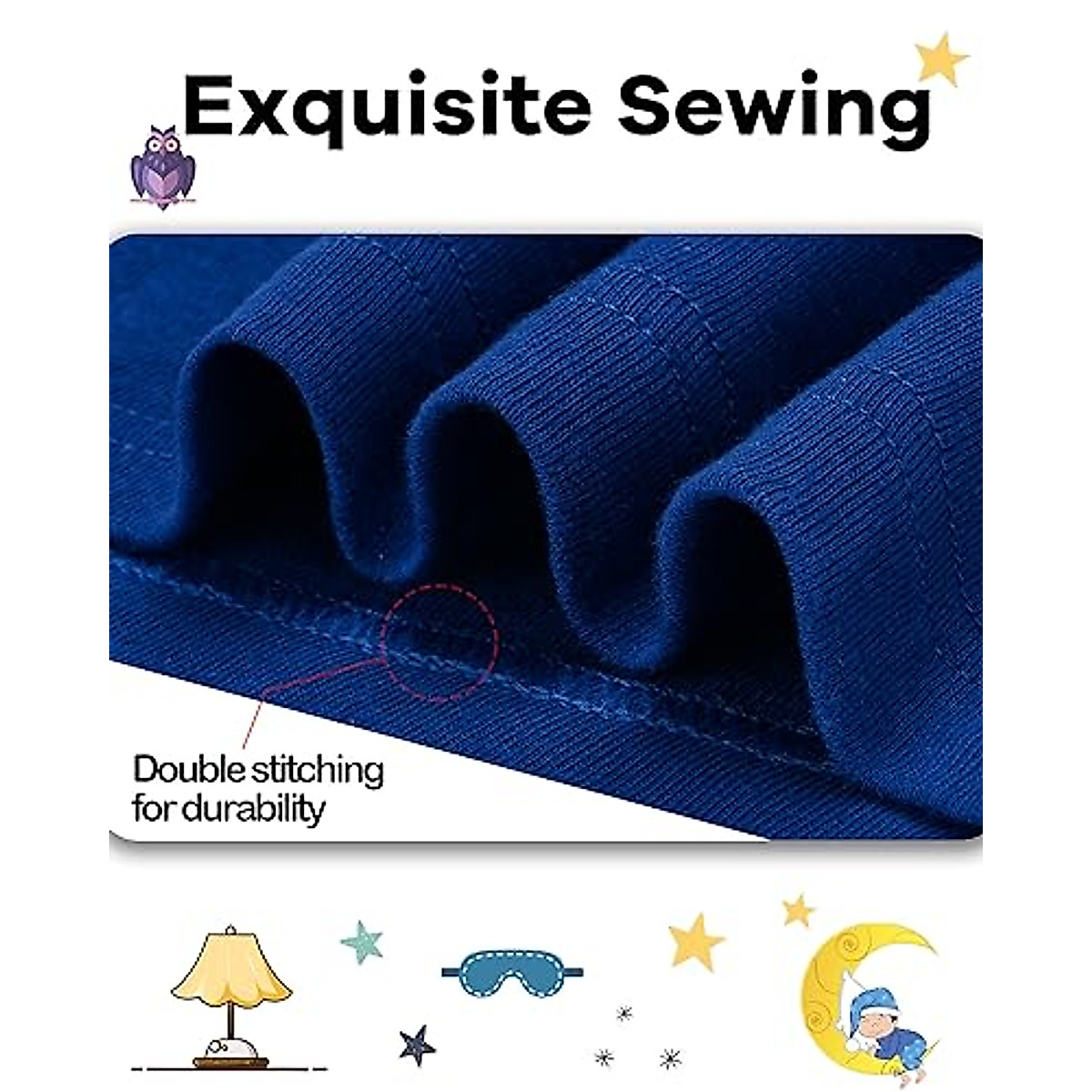 KOBERO Boys Pajamas Size 7 Long Sleeve Pjs for Boys 7t 100% Cotton Pj Sets Kids Sleepwear Child Gaming Themed Jammies Spring Clothes Medium, 6-7 Years Old