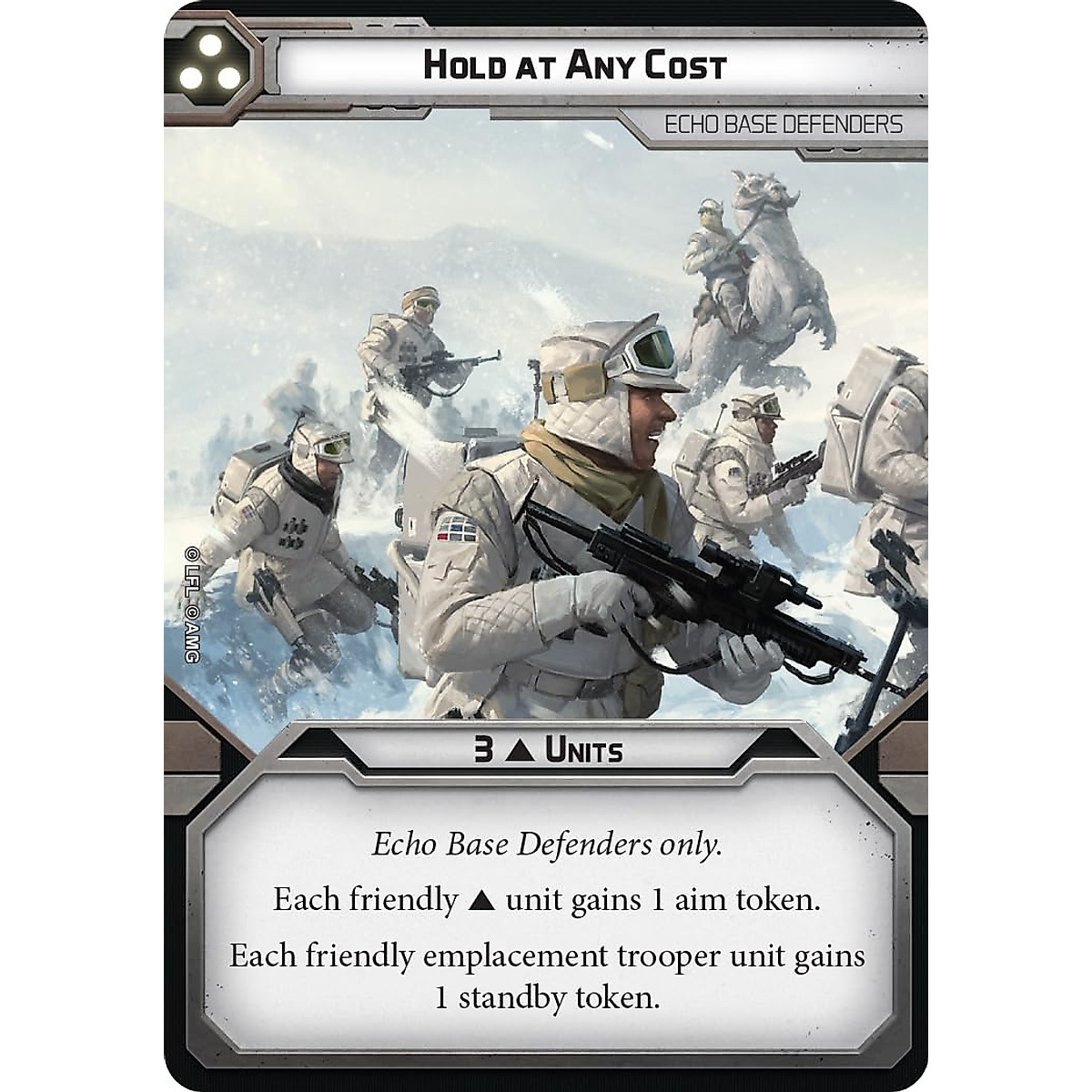 Star Wars: Legion Echo Base Defenders Battle Force Starter Set - Lead The Rebel Alliance! Tabletop Miniatures Strategy Game, Ages 14+, 2 Players, 3 Hour Playtime, Made by Atomic Mass Games