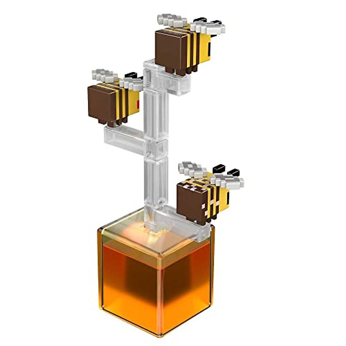 Mattel Minecraft Bees Action Figure, 3.25-in, with 1 Build-a-Portal Piece & 1 Accessory, Building Toy Inspired by Video Game, Collectible Gift for Fans & Kids Ages 6 Years & Older