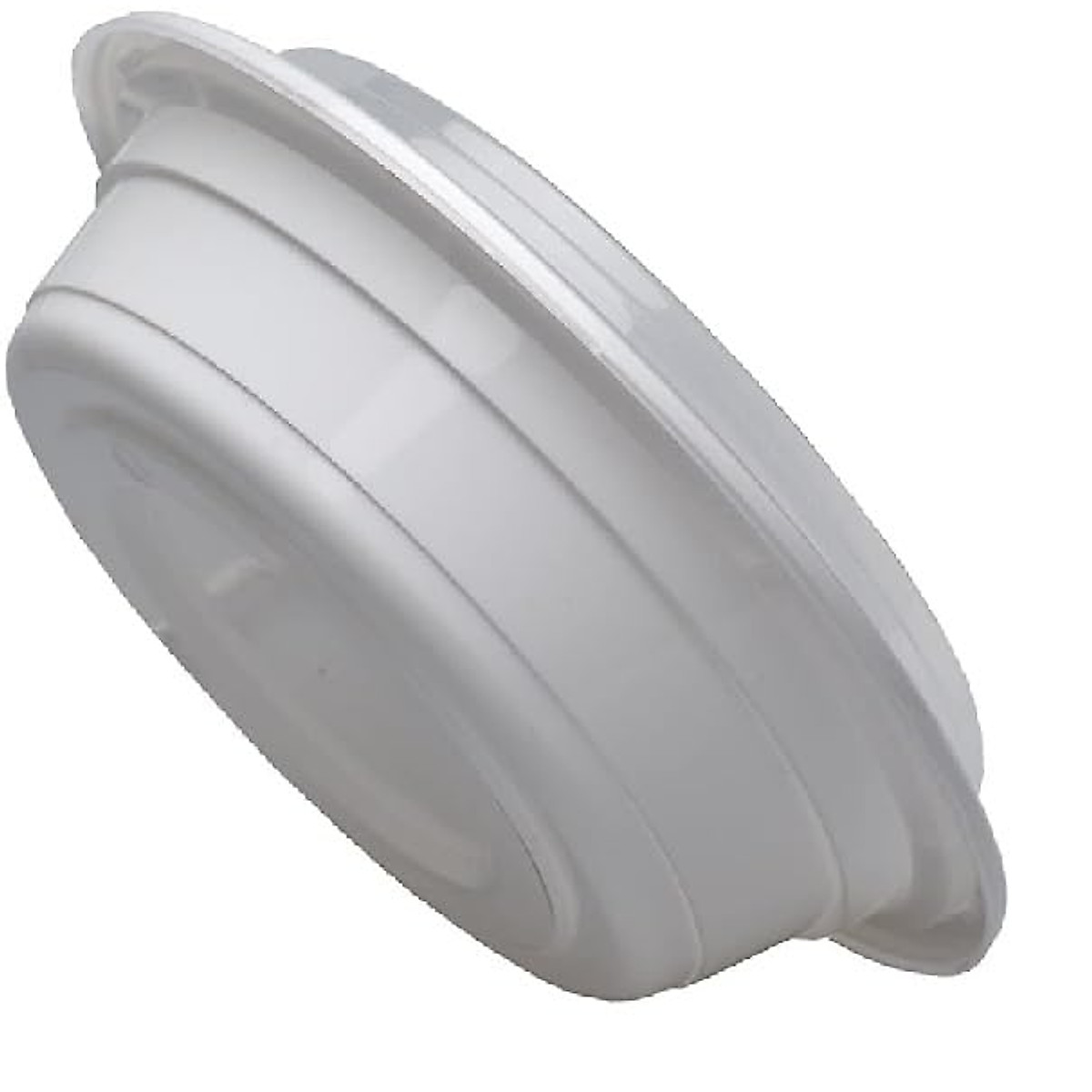 BULK White BIG Container REUSABLE Bowl Meal Food Prep Round Microwavable Heavy Weight bulk Container with Lid, Reusable Plastic (48, Circular, 150, WPC48-150pk)