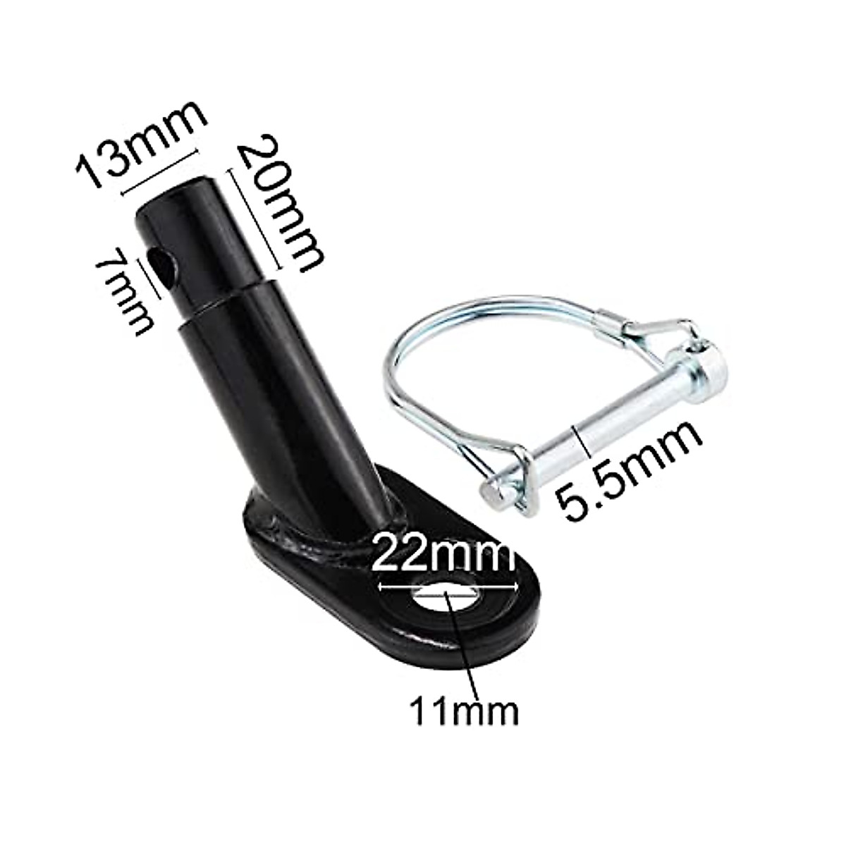 Bike Trailer Coupler for Kids Bike Trailer Hitch Adapter Attachment Cycling Coupler Accessories for Child Pet Cargo Instep Bike