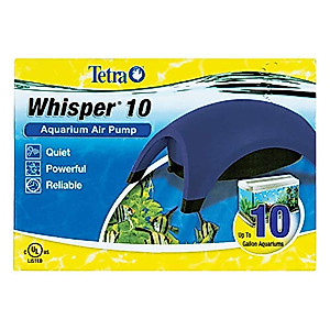 Tetra 77846 Whisper Air Pump, up to 10-Gallon