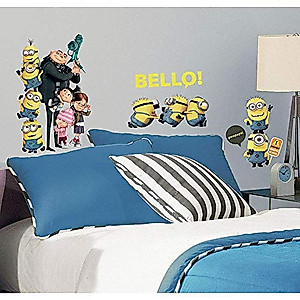 RoomMates Minions Despicable Me 2 Peel and Stick Wall Decals , RMK2080SCS
