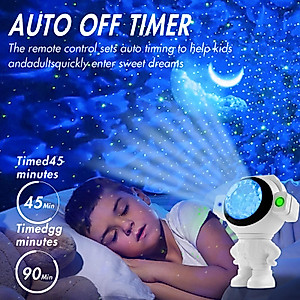 Star Projector Space Galaxy Night Light Projector, with Remote Timer and Bluetooth Music for Adults Kids Room Decor, Gifts for Christmas, Birthdays Party