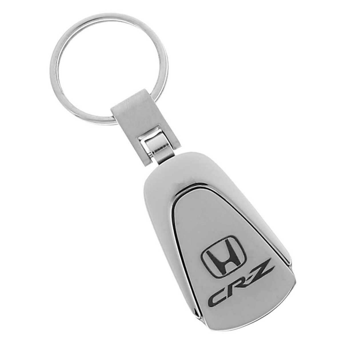 Au-TOMOTIVE GOLD Tear Drop Key Chain for Honda CR-Z (Chrome)