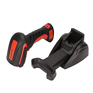 Wireless Barcode Scanner, 2020DB 2.4GHz Wireless Wired 3 Modes Handheld 1D 2D Bar Code Reader IP67 Waterproof with 2 Prompt Modes, for Supermarket Retail Warehouse​​​