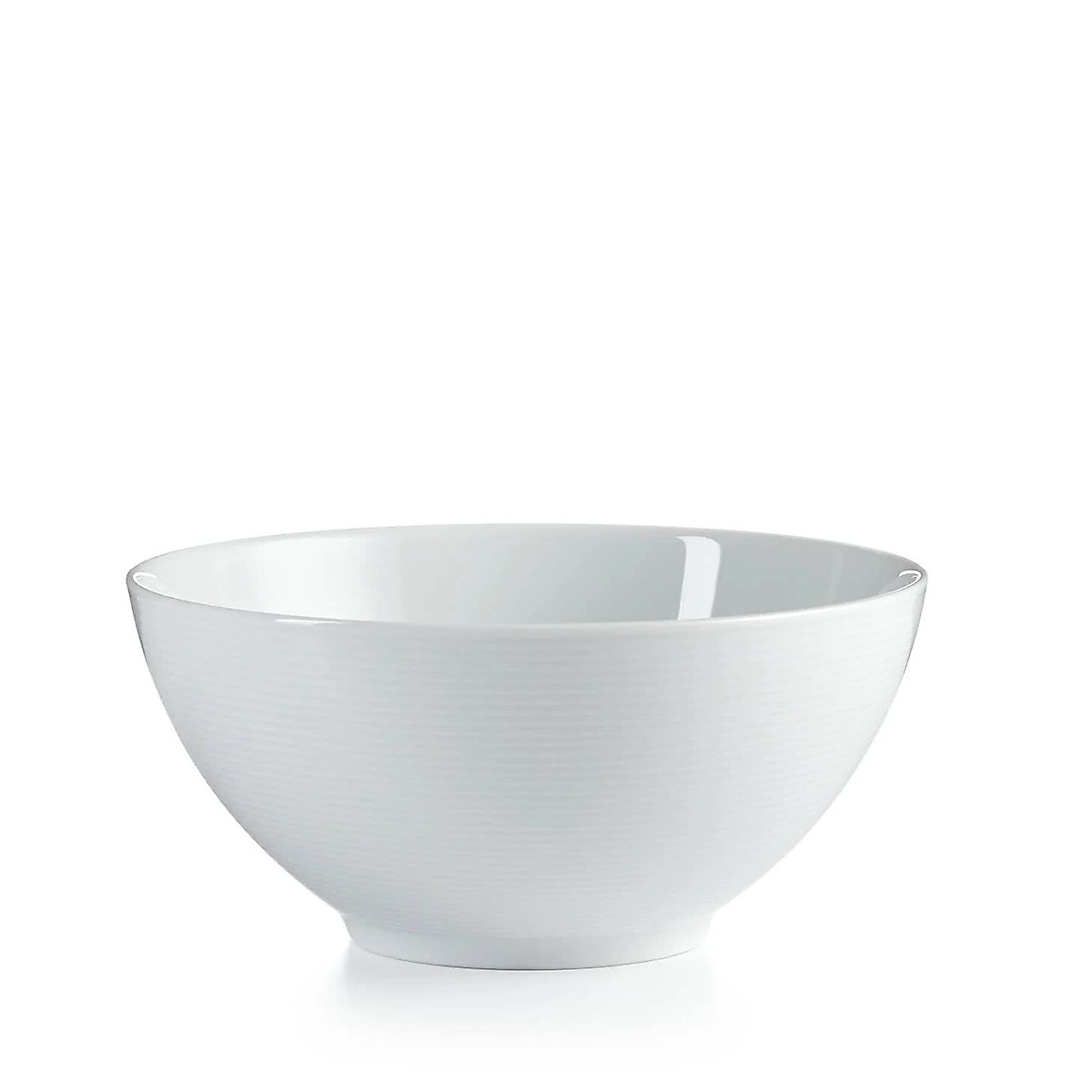 Rosenthal Thomas Loft White Cereal Bowl – Modern Tableware Made of Porcelain for Soup, Dessert or Cereal – Unique Design with Concentric Lines – 6 1/4 Inch
