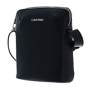 Calvin Klein Black Polyester Shoulder Men's Bag