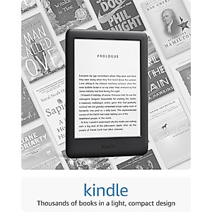 Kindle (2019 release) - With a Built-in Front Light - Black - Without Lockscreen Ads
