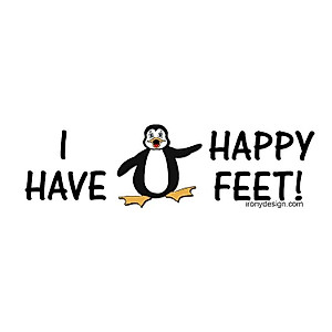 CafePress Happy Feet Penguin Mug Ceramic Coffee Mug, Tea Cup 11 oz