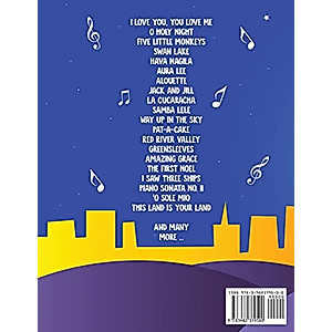 Little Pianist. Piano Songbook for Kids: Beginner Piano Sheet Music for Children with 55 Songs (+ Free Audio) (#1 in Series)