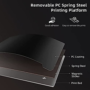 Creality Ender 3 V2 Neo 3D Printers with CR Touch Auto Leveling PC Steel Printing Platform Metal Bowden Extruder Model Preview Function 3D Printer 95% Pre-Install for Beginners 8.66*8.66*9.84 inch