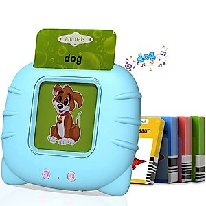 JUNQIU Flash Cards Educational Toys for Toddlers 2 3 4 5 6 Year Old, Toddler Learning Toys for Girls Boys Gifts