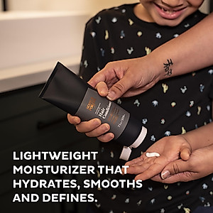 Scotch Porter Curls & Waves Leave-In Hair Conditioner for Men | Superior Smoothness & Definition | Free of Parabens, Sulfates & Silicones | Vegan | 7.1oz Bottle