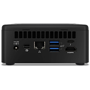Intel NUC 11 Canyon Performance Kit Windows 10 Pro Business Mini PC Desktop, Quad-Core i7, 16GB DDR4 RAM, 256GB PCIe SSD, WiFi 6, Bluetooth, Thunderbolt 3, 64GB Flash Drive