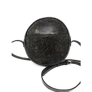 Patricia Nash Scafati Turquoise Tooled Crossbody, Small