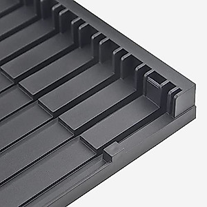 XINMEIWEN 2Pack Pieces Shelves Tool Stand Holder Model Production Tools Placement Rack Plastic Holder Container Organizer for Gundam Hobby Model Making Parts (29x18cm)