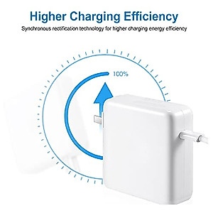 Liphontcta Mac Book Pro Charger 120W USB C Charger, Foldable Laptop Charger for MacBook Pro, Mac Book Air, Beauty Cleansing Brush Facial Scrub