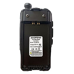 BaoFeng UV-S9 Plus(Upgrade of UV-5R) 8-Watt 2200mAh Larger Battery with USB Charger Cable Rechargeable long rang VHF UHF Dual Band Amateur Ham Two Way Radio(Orange)