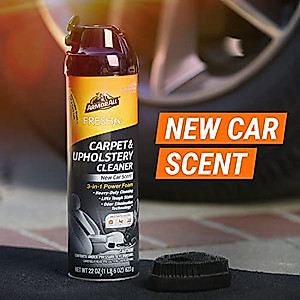Carpet and Upholstery Cleaner Spray by Armor All, Car Upholstery Cleaner for Tough Stains, 22 Fl Oz, 1 Count (Pack of 1)