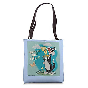 Looney Tunes Sylvester and Tweety Widdle But Fierce Tote Bag