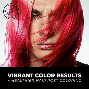 XMONDO Semi Permanent Hair Color with Hyaluronic Acid, Vegetable Proteins, and Bond Boosting - 8oz