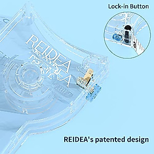Body Tape Measure 60in with Clip-n-Lock & Eject (Pop Up Release) Button & Rebound Buckle, Ergonomic and Portable Design, 60inch/150cm, Upgraded Version, REIDEA M2, Black