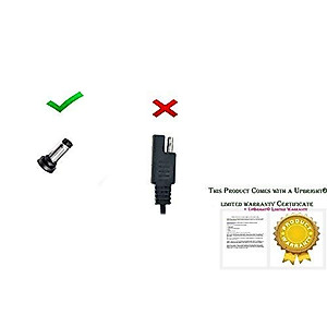 UpBright 6V AC Adapter Compatible with Disney Minnie Mouse Girls 17096 17607 Roadster Racer 6-Volt Battery Ride-On 17327 17347 17527 McQueen Car KT1123 KT1192WM 14740805 8802-42 8802-58 D.C.6V Charger