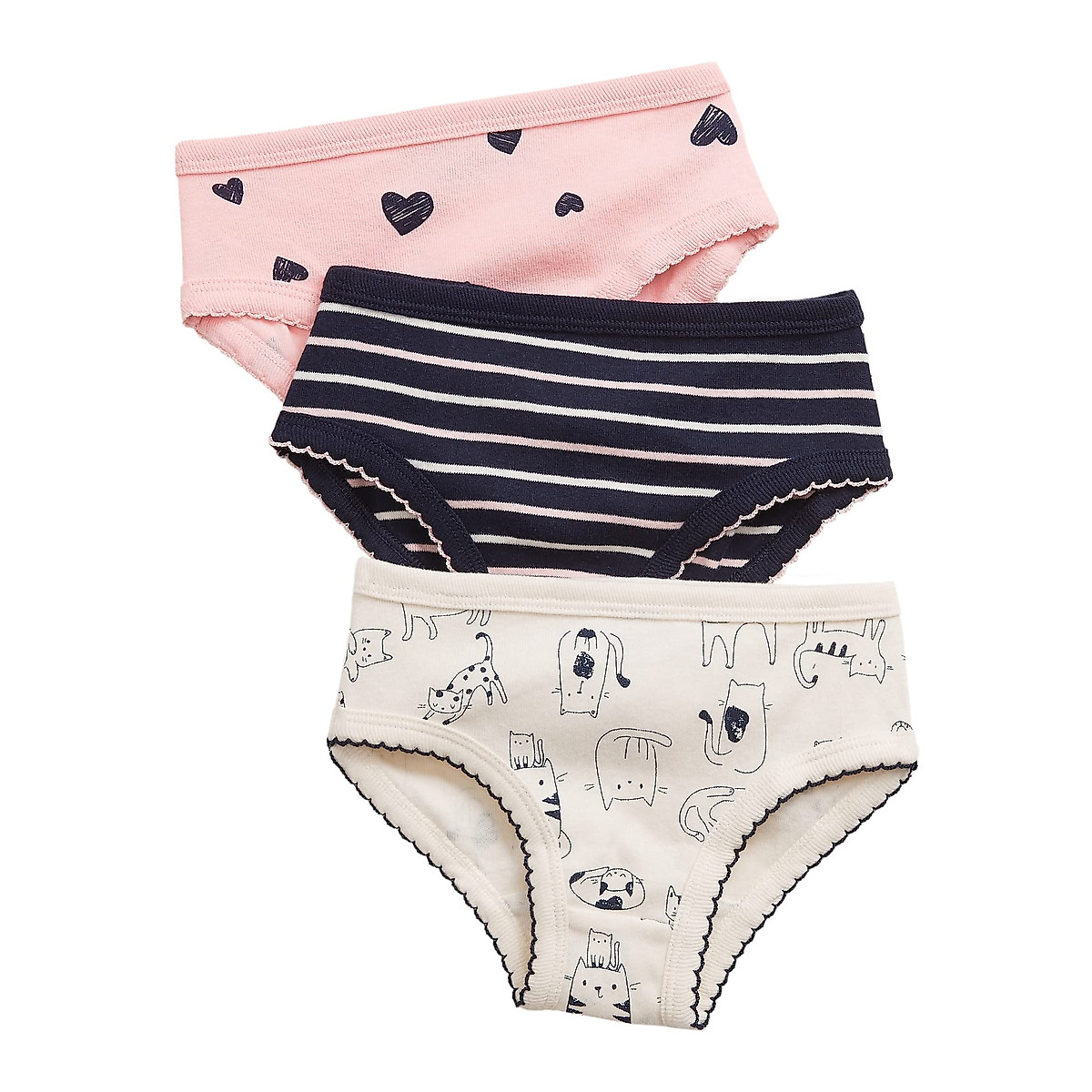 GAP unisex baby Briefs Bikini Style Underwear, Multi, 2-3T US