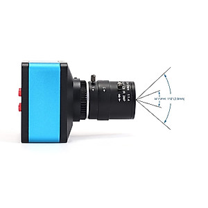 HAYEAR 4K UDH 2160P 1080P HDMI USB Industrial Microscope Camera for Machine PCB Board CPU Repair Soldering；PC Support Windows/Mac/Linux System