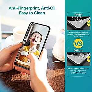 ivoler [6 Pack] [4 Pack] Tempered Glass Screen Protector for Google Pixel 4a 5G with [2Pack] Camera Lens Protector with [Alignment Frame Easy Installation],HD Clear Anti-Scratch Film,6.2 inch