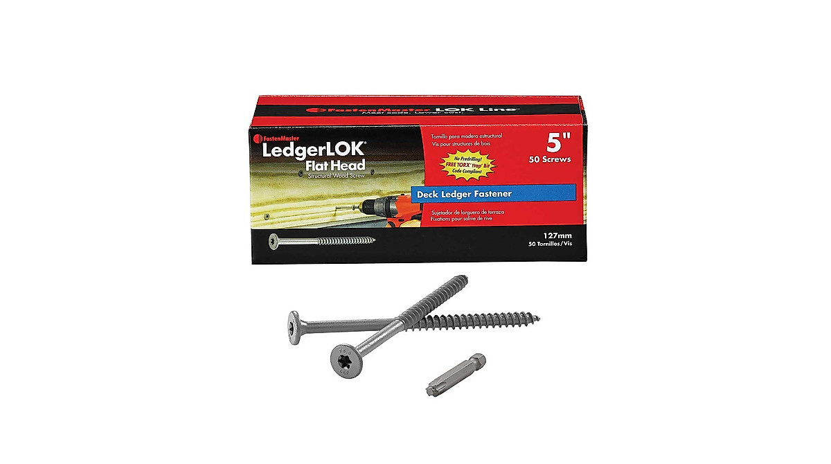 FastenMaster LedgerLok Screws - Wobble-Free Installation