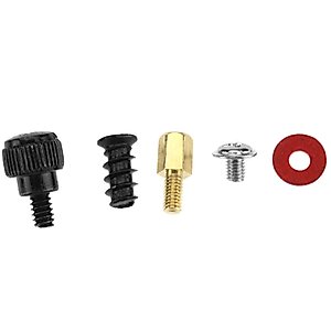 Create idea 228pcs Computer PC Screws Kit with Case for Motherboard Case Fan Hard Disk Notebook