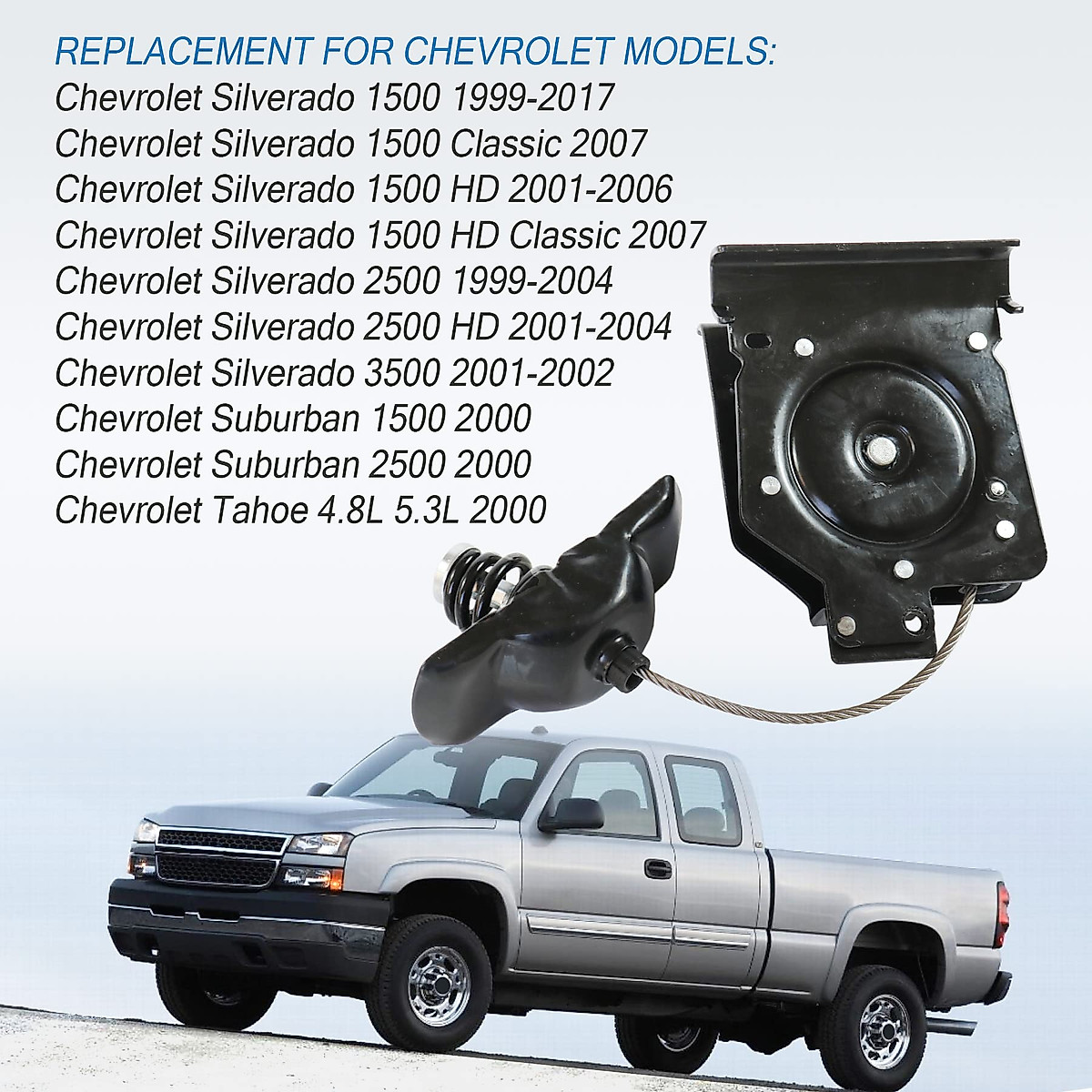 JDMSPEED New Spare Tire Winch Wheel Carrier Hoist Spare Tire Hoist Replacement for Silverado GMC Sierra 1500 2500 Replaces 924-510 20870067 15703311 15866164