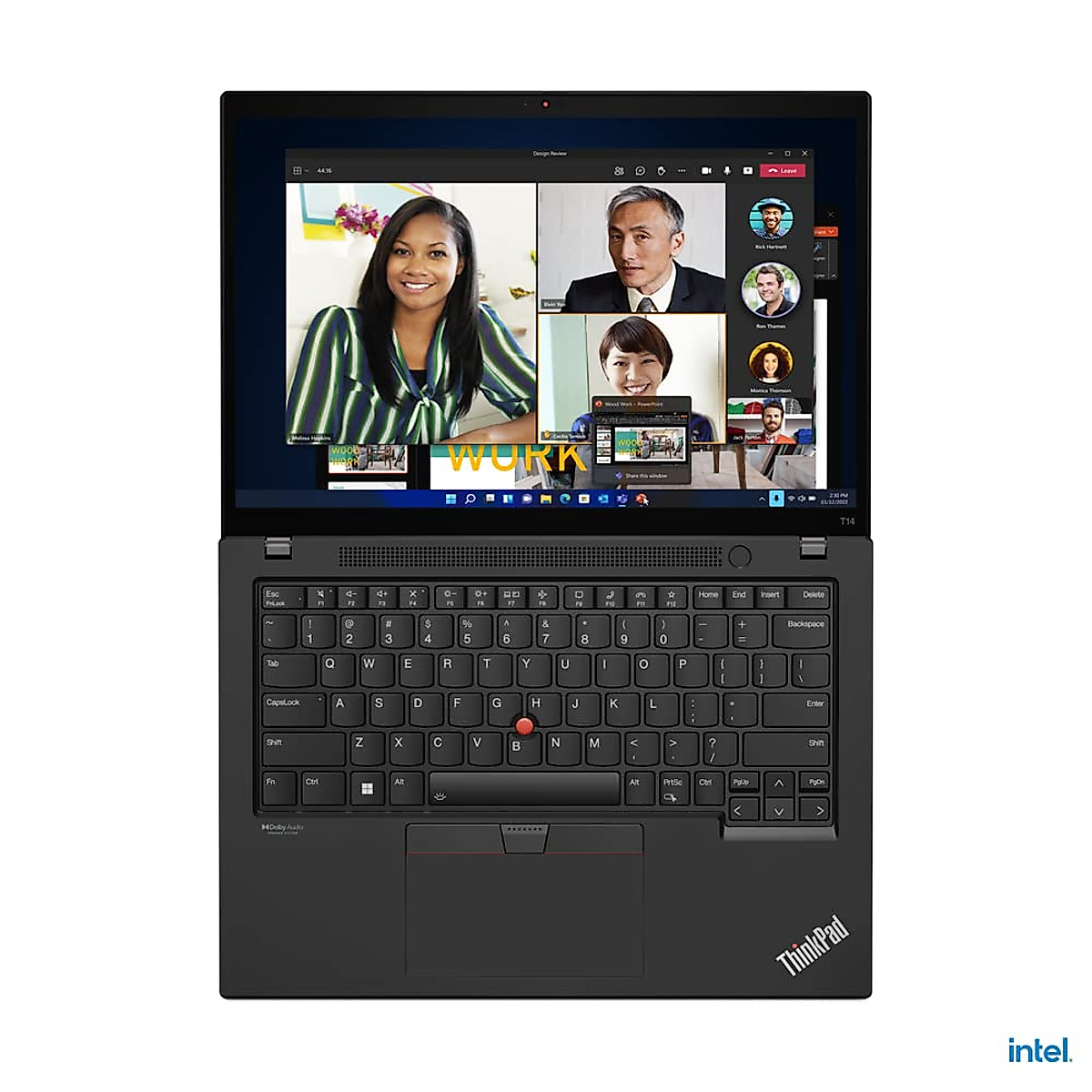 Lenovo Latest ThinkPad T14 Gen 3 Laptop, 12th Gen Intel i7-1260P (12 Cores), 14.0" FHD (1920 x 1200) IPS Anti-Glare, Touchscreen, 32GB DDR4, 2TB SSD, 1080P Camera, 2.91 lbs, Win 11 Pro - Black