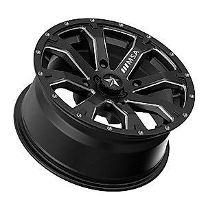 MSA Offroad Wheels MA42 15X7 4X156 S-BLK MILL 10MM - M42-05756