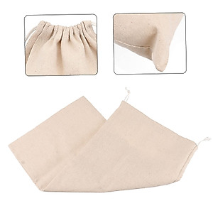 Anneome 3 Pcs Bread Bag Linen Loaf Bags Muslin Storage Bread Pouch Bag for Bread Tortoise Ornament Canvas Storage Bag Bread Loaf Bags Cookie Bag Drawstring Cotton Storage Bags