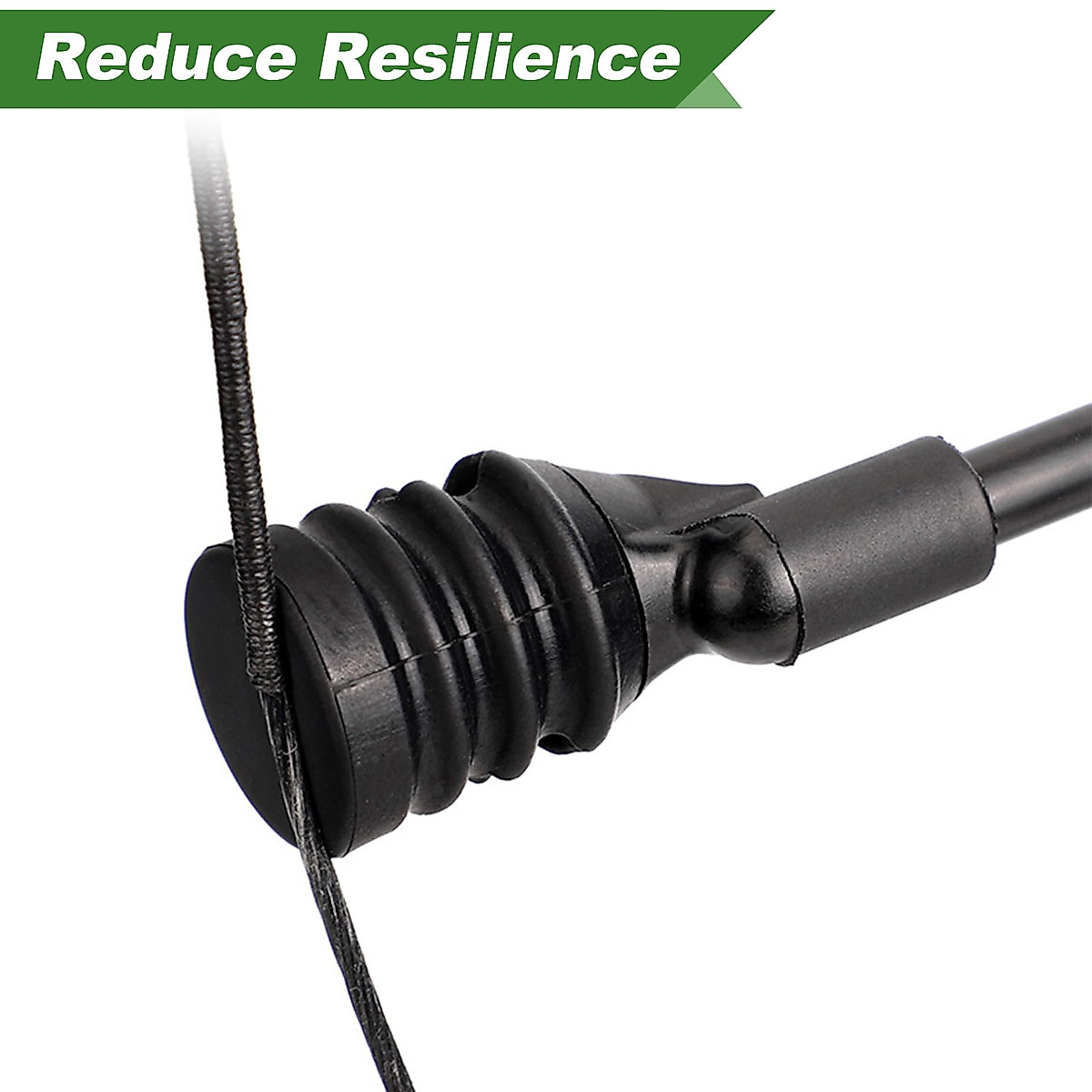 Yiju Rubber Stabilizer Compound Bow String Suppressor Stopper