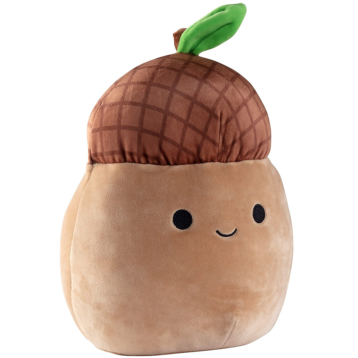 Squishmallows Original 10-Inch Mac The Acorn - Official Jazwares Plush - Collectible Soft & Squishy Holiday Stuffed Animal Toy - Gift for Kids, Girls & Boys
