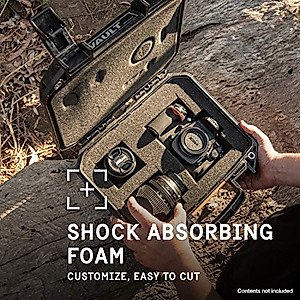 Vault by Pelican - V100 Multi-Purpose Hard Case with Foam (Tan)