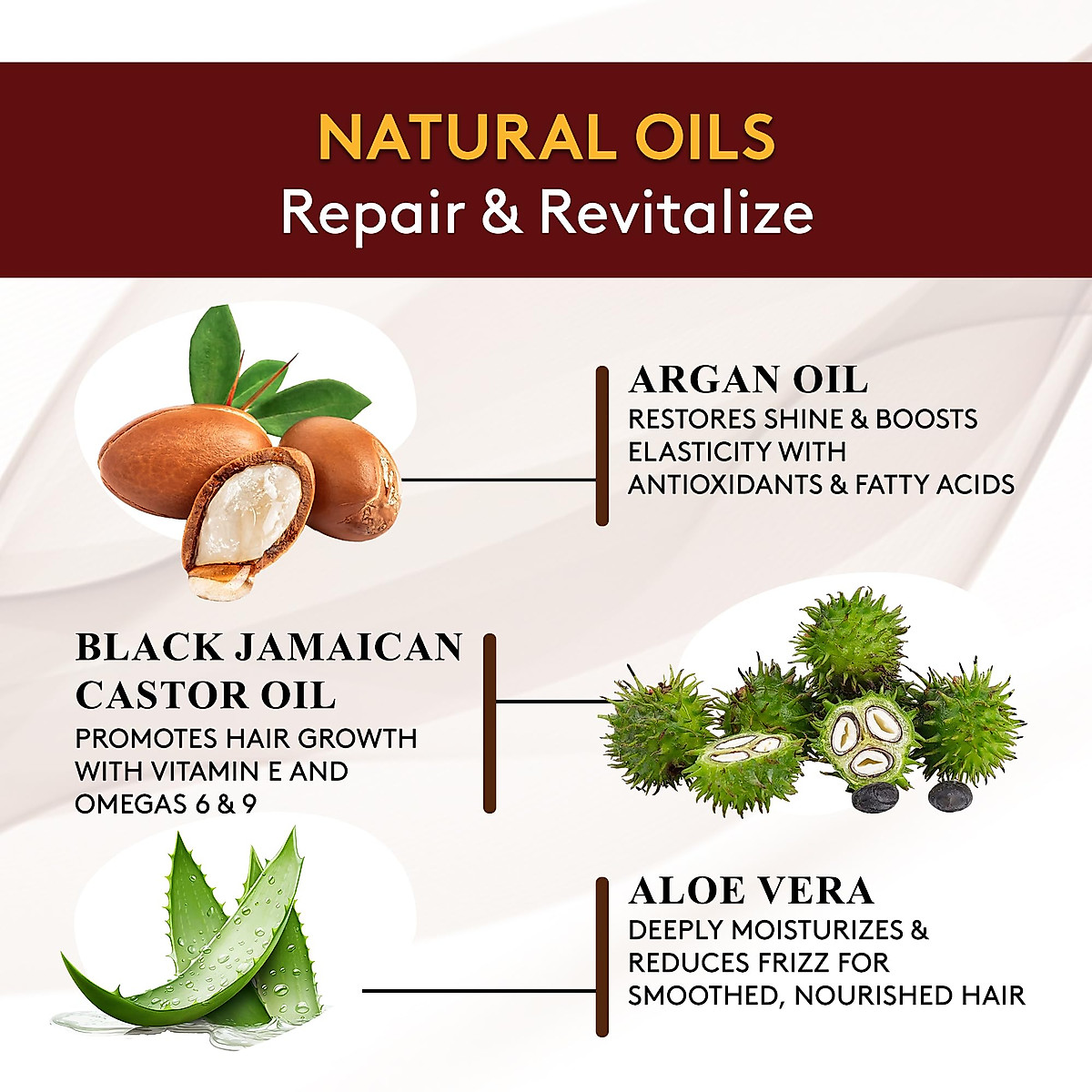 OKAY BLACK JAMIACAN CASTOR OIL MOISTURE and CURLING HAIR SORBET 17.oz / 482 gr.