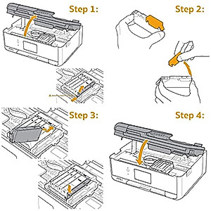 Arthur Imaging Compatible Canon Ink cartridges 280 Replacement PGI-280XXL for PIXMA TR7520 TR8520 TS6120 TS6220 TS8120 TS8220 TS9120 TS9520 TS9521C Printer (2 PGBK)